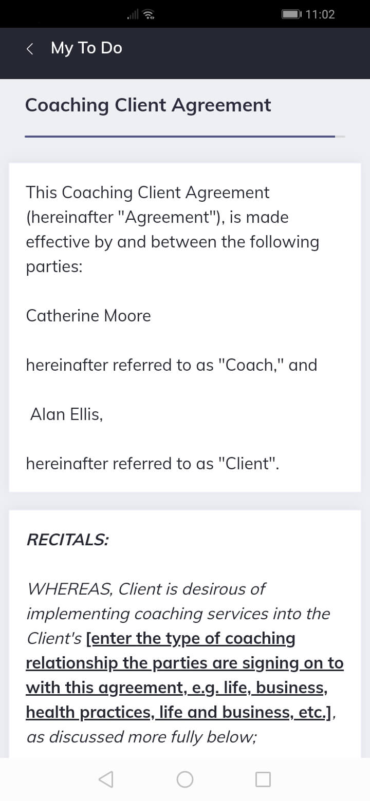Crafting a Coaching Agreement: 7 Samples & Templates