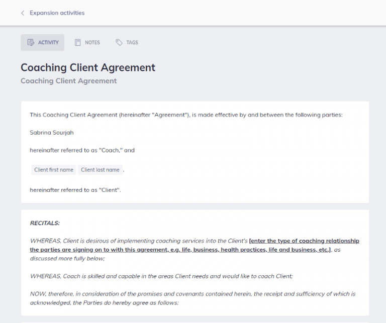 Crafting a Coaching Agreement: 7 Samples & Templates