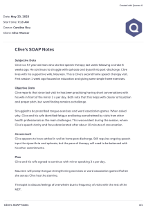 SOAP Notes for Speech Therapy: Ultimate Guide (& Examples)