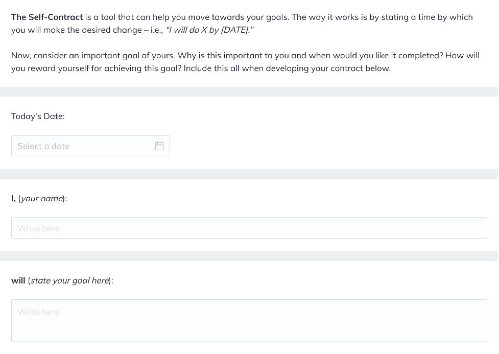 Treatment Plans for Depression